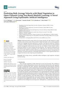Predicting Bulk Average Velocity with Rigid Vegetation in Open Channels Using Tree‐Based Machine ...